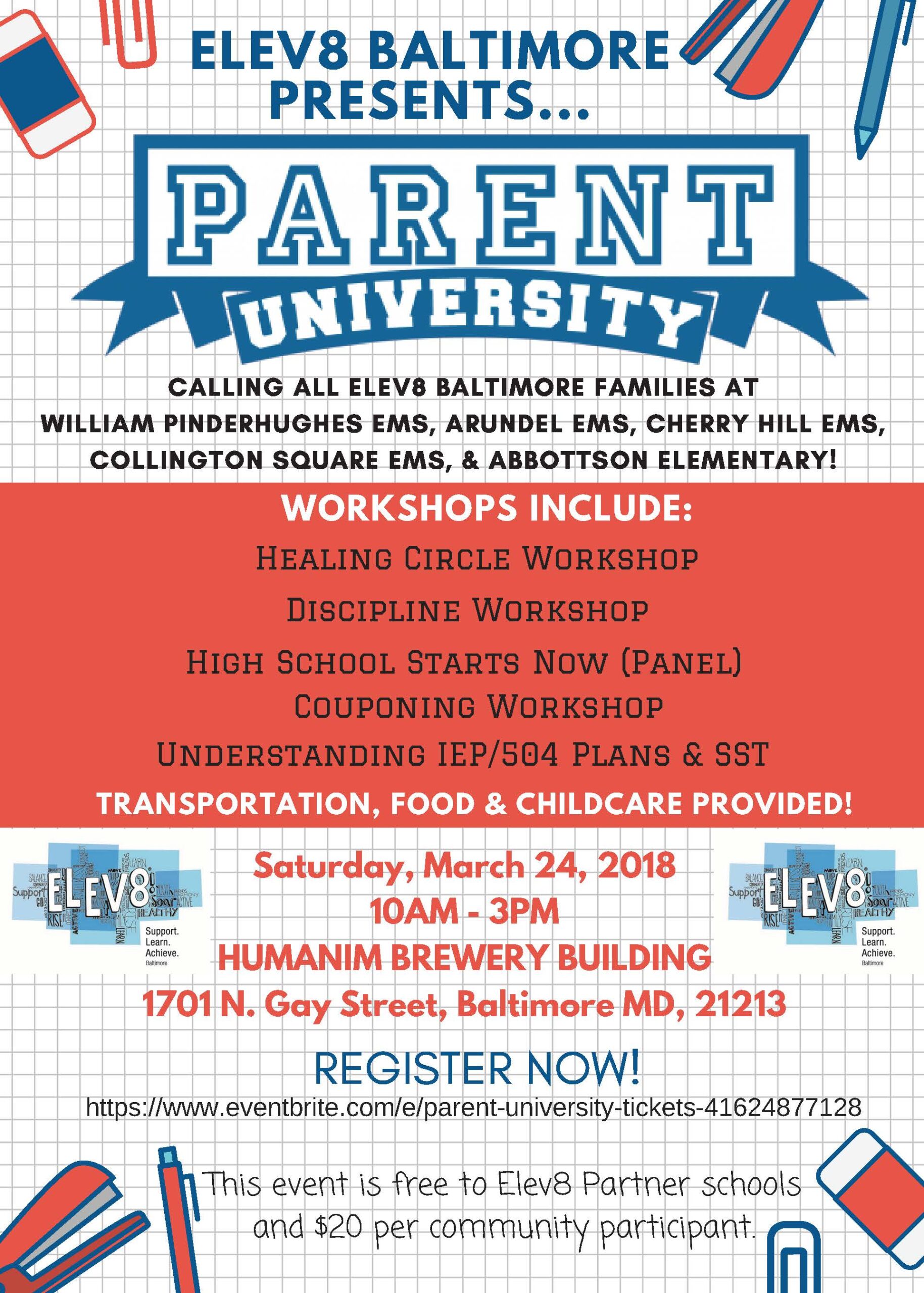 Event: Elev8's Parent University - Humanim
