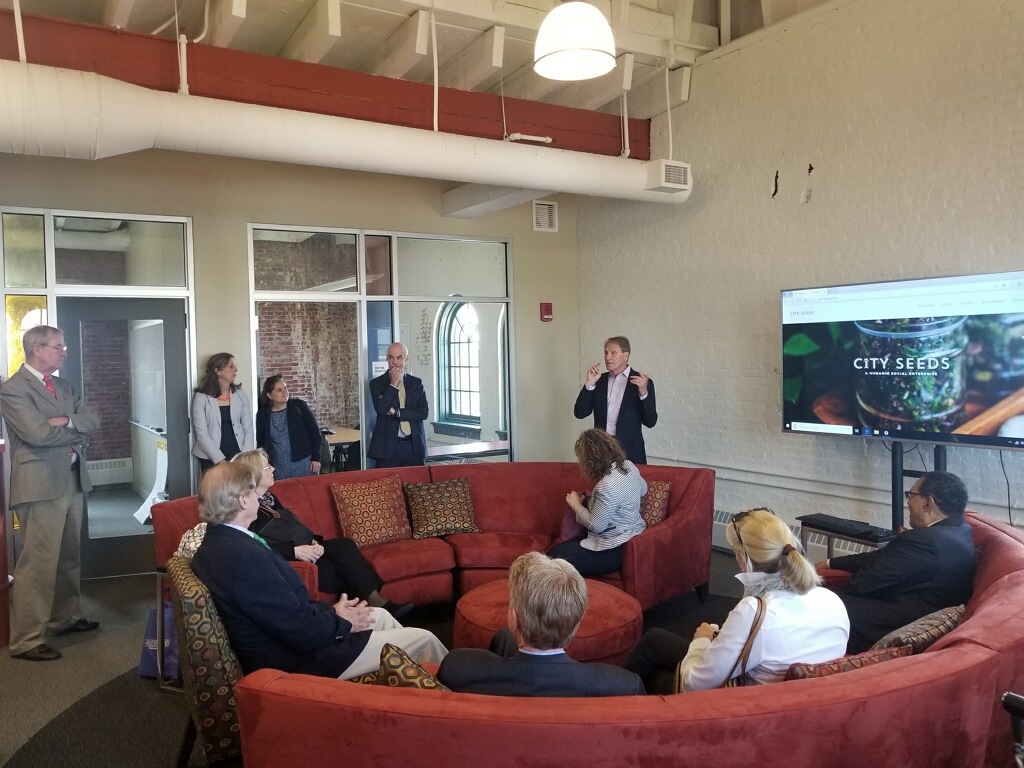 France-Merrick Foundation Visits Humanim - Humanim