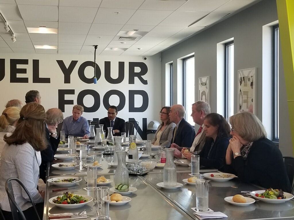 France-Merrick Foundation Visits Humanim - Humanim