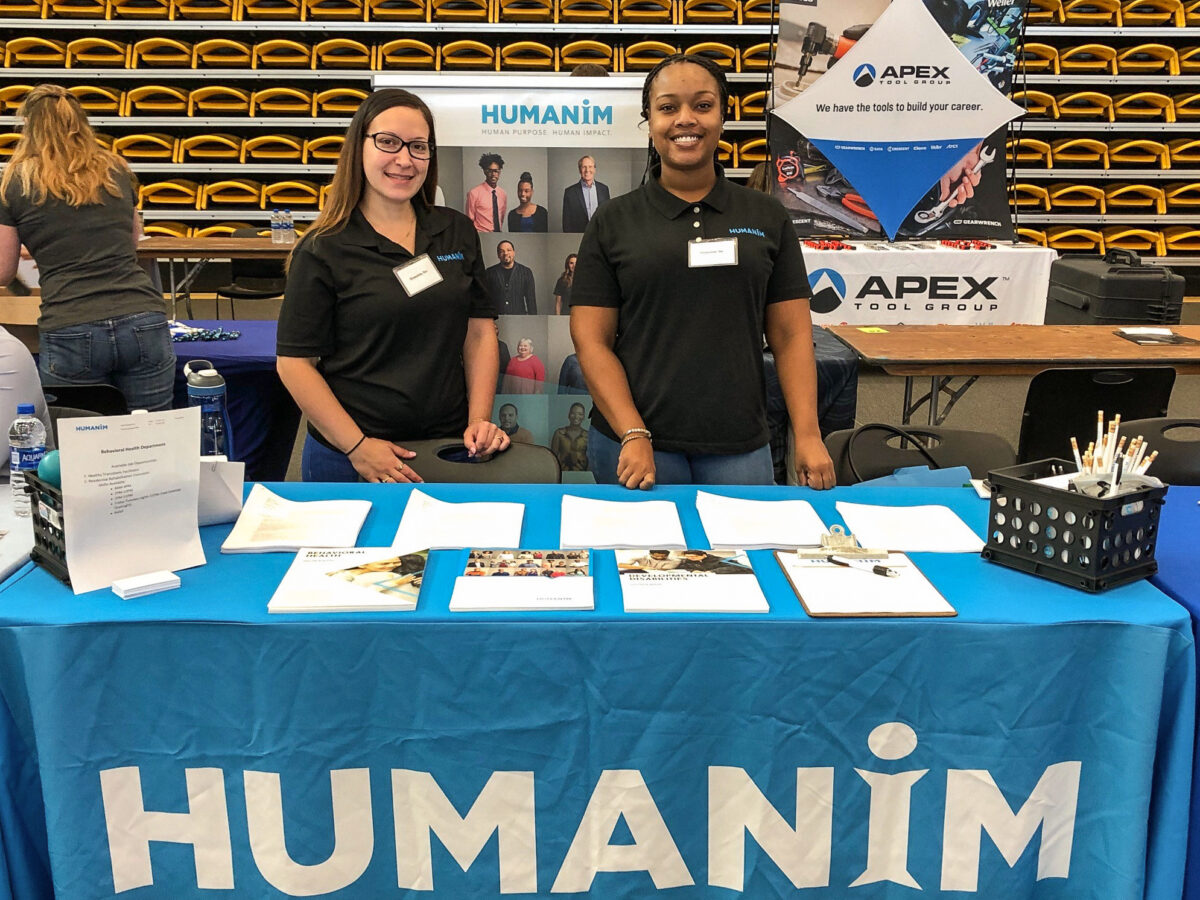 Humanim at Towson University's Job and Internship Fair - Humanim